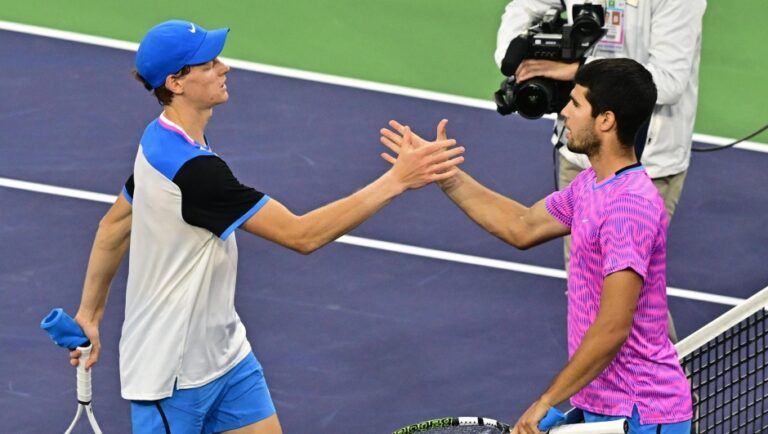 Letter to Sinner after his defeat to Alcaraz in Indian Wells