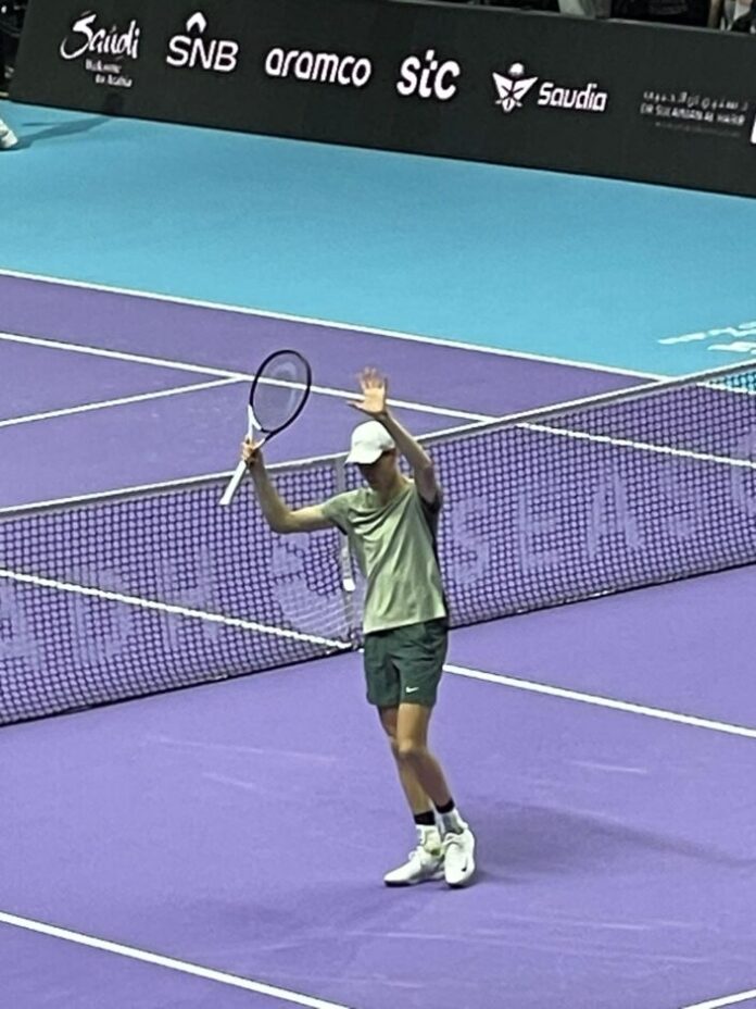 The exclusive story of the final between Sinner and Alcaraz at the Six ...