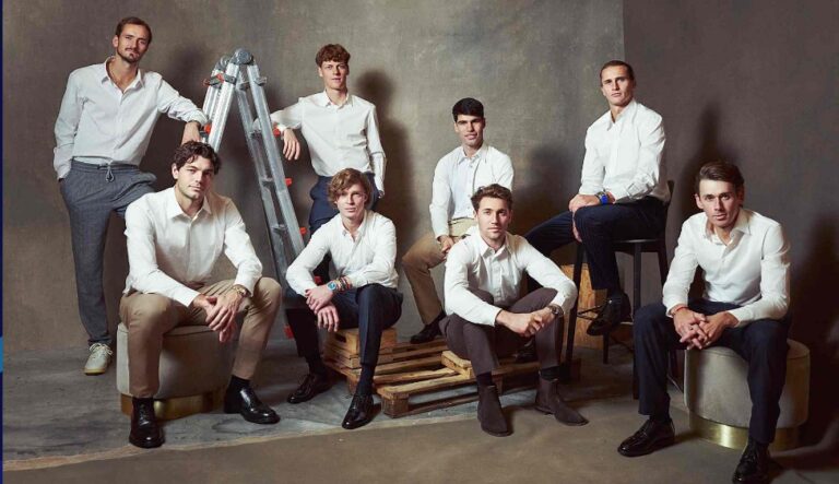 The Nitto ATP Finals Final Eight Transform into Vogue Models