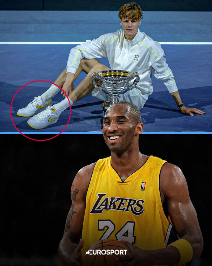 A champion in every sense of the word! After his victory, Sinner paid ...