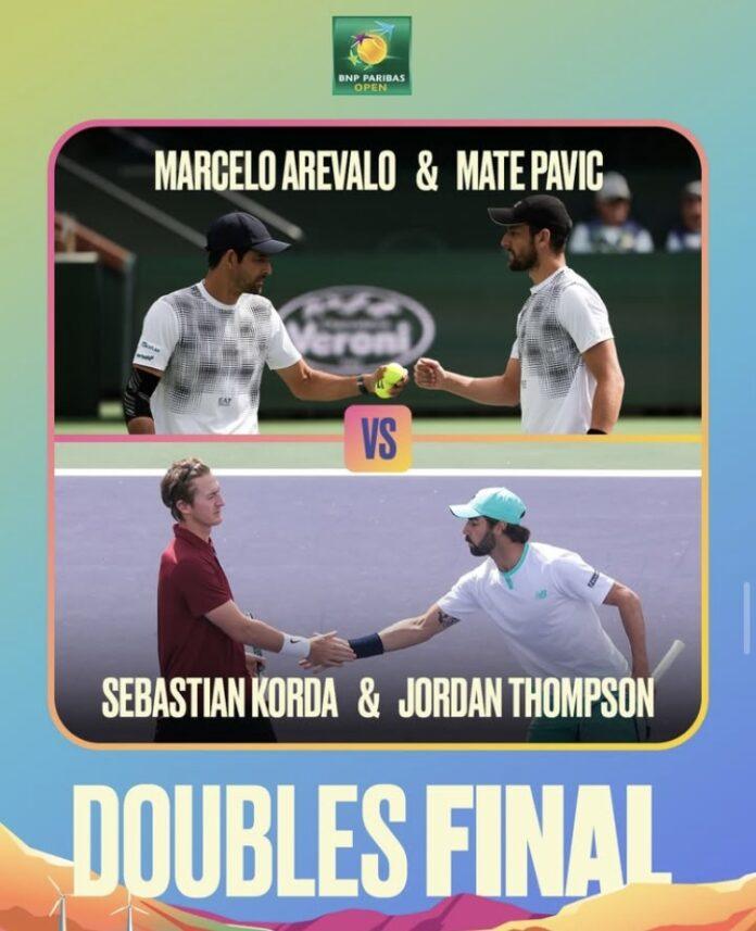 İndian Uells cütlük finalı: Arevalo Pavic və Korda Tompsona qarşı