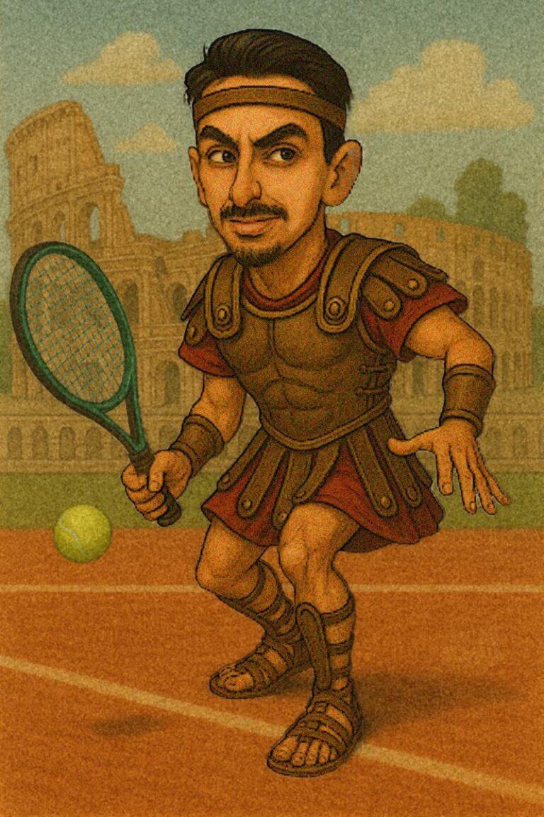 Lorenzo Sonego, tihi gladiator italijanskega tenisa