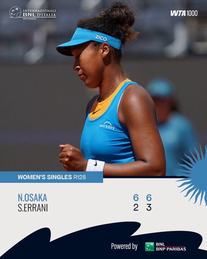 WTA Rome: Sara Errani loses in the first round, Osaka gets off to a ...