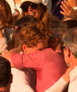 Sinner prøver seg på karting med den italienske mesteren Frasnelli