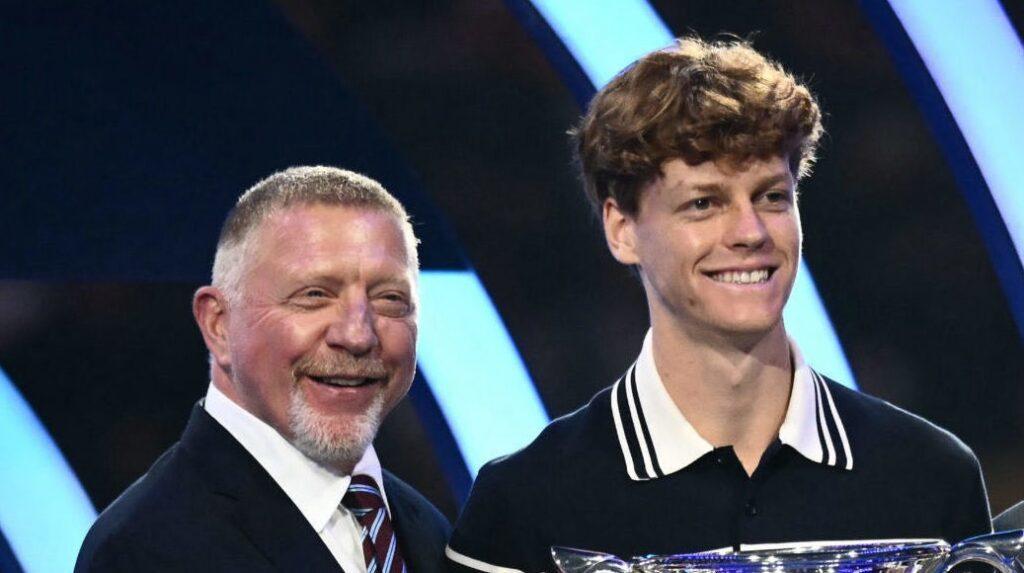 Boris Becker a’ crùnadh Sinner: “Is e fhèin an aon fhìor cho ...