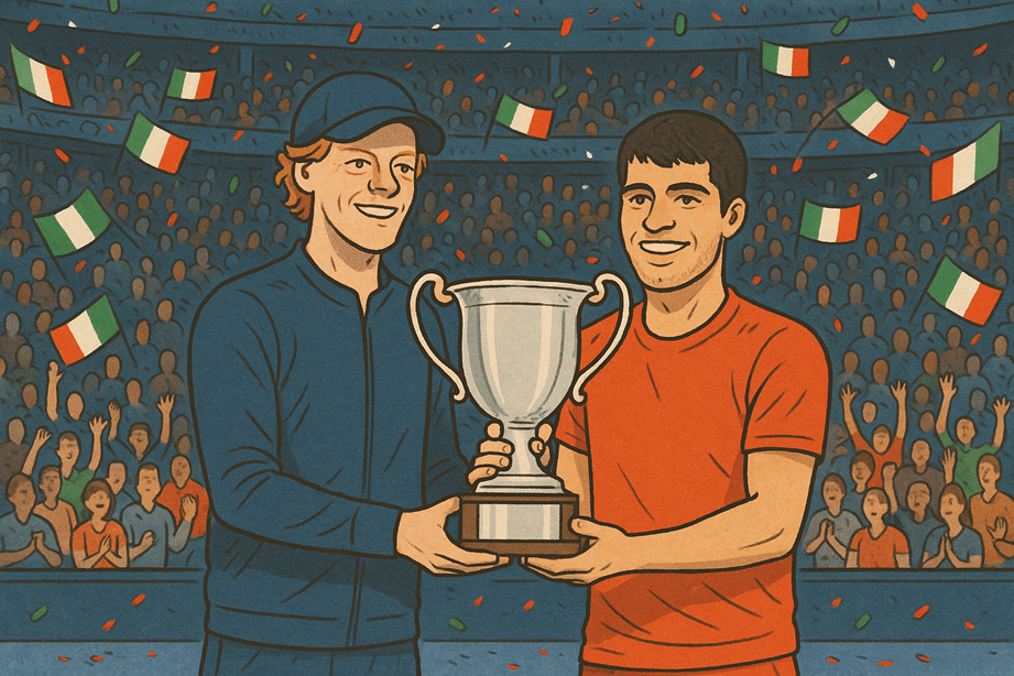 Jannik et Forrest: Par Insolitum Tennis Italici