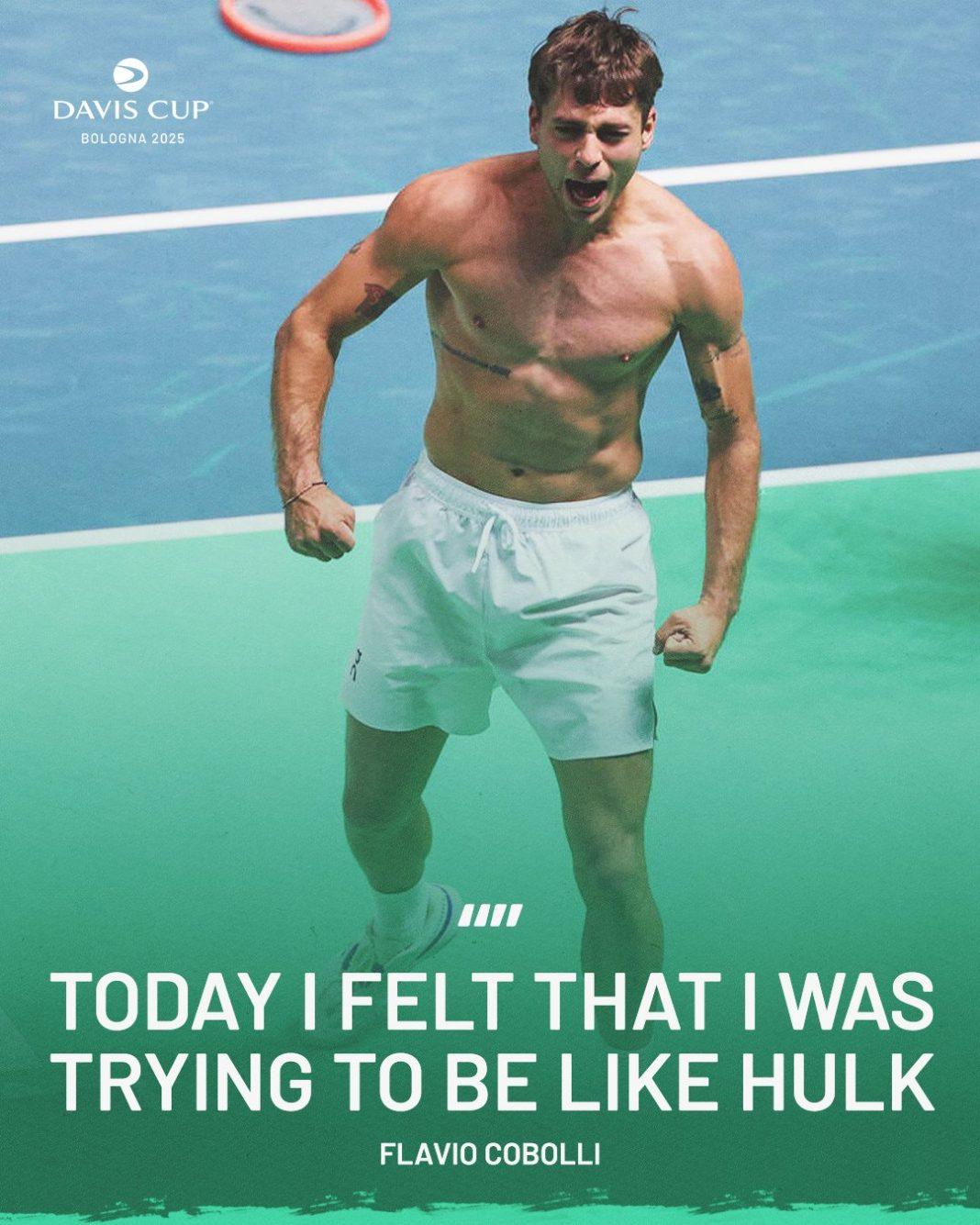 Davis Cup, Cobolli emotional and combative: "I won it with blood at my ...