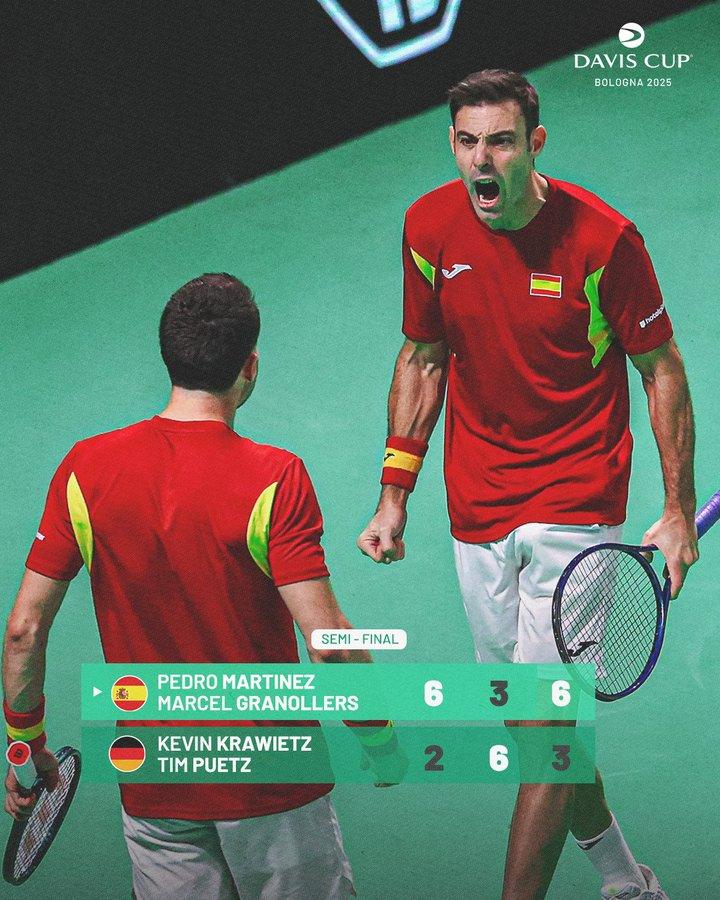 Cwpan Davis: Granollers a Martinez yn arwain Sbaen i'r rownd derfynol ...