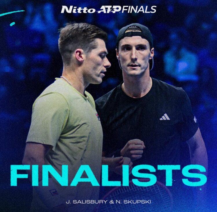 ATP Finals: Salisbury e Skupski si giocheranno il titolo con Heliovaara ...