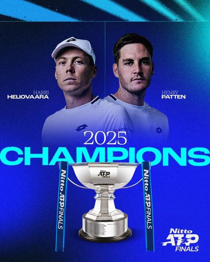 ATP Finals: Heliovaara and Patten crowned champions, defeating ...