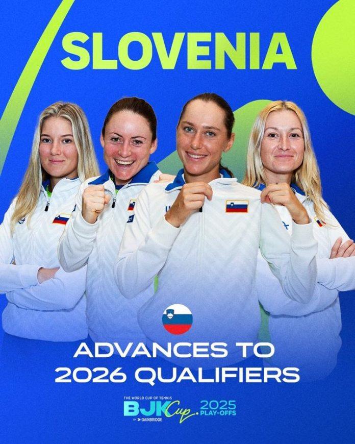 Billie Jean King Cup, i Playoff, day 2: Slovenia già ai "qualifiers ...