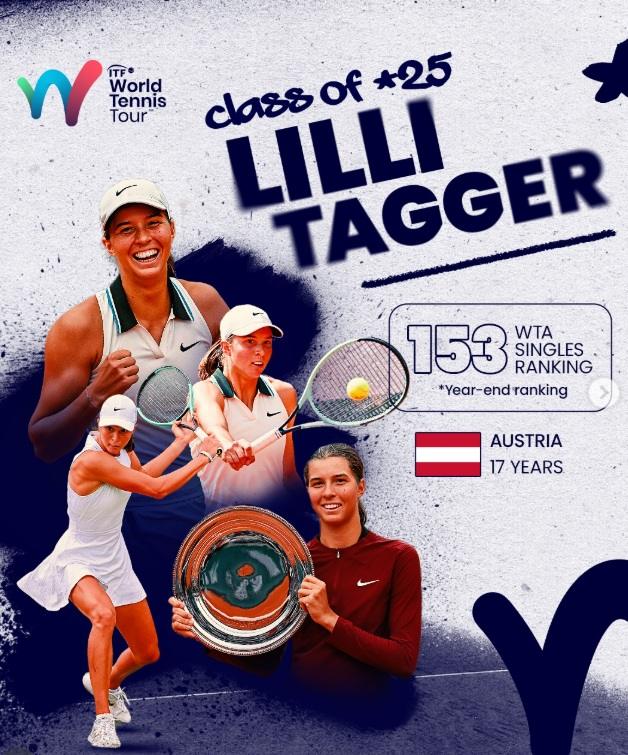 ITF Class of 2025: Lilli Tagger, il talento austriaco cresciuto sotto l ...