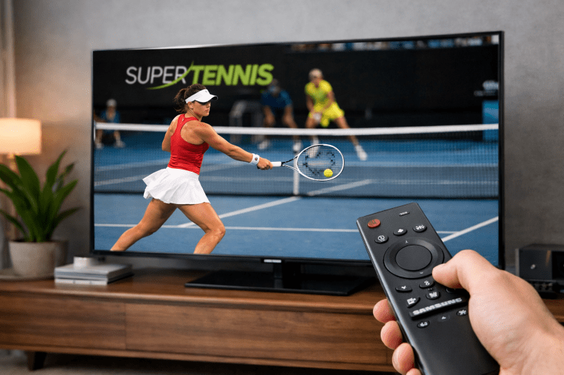 SuperTennis TV yasvika paSamsung TV Plus: tennis yemahara inongosvika ...