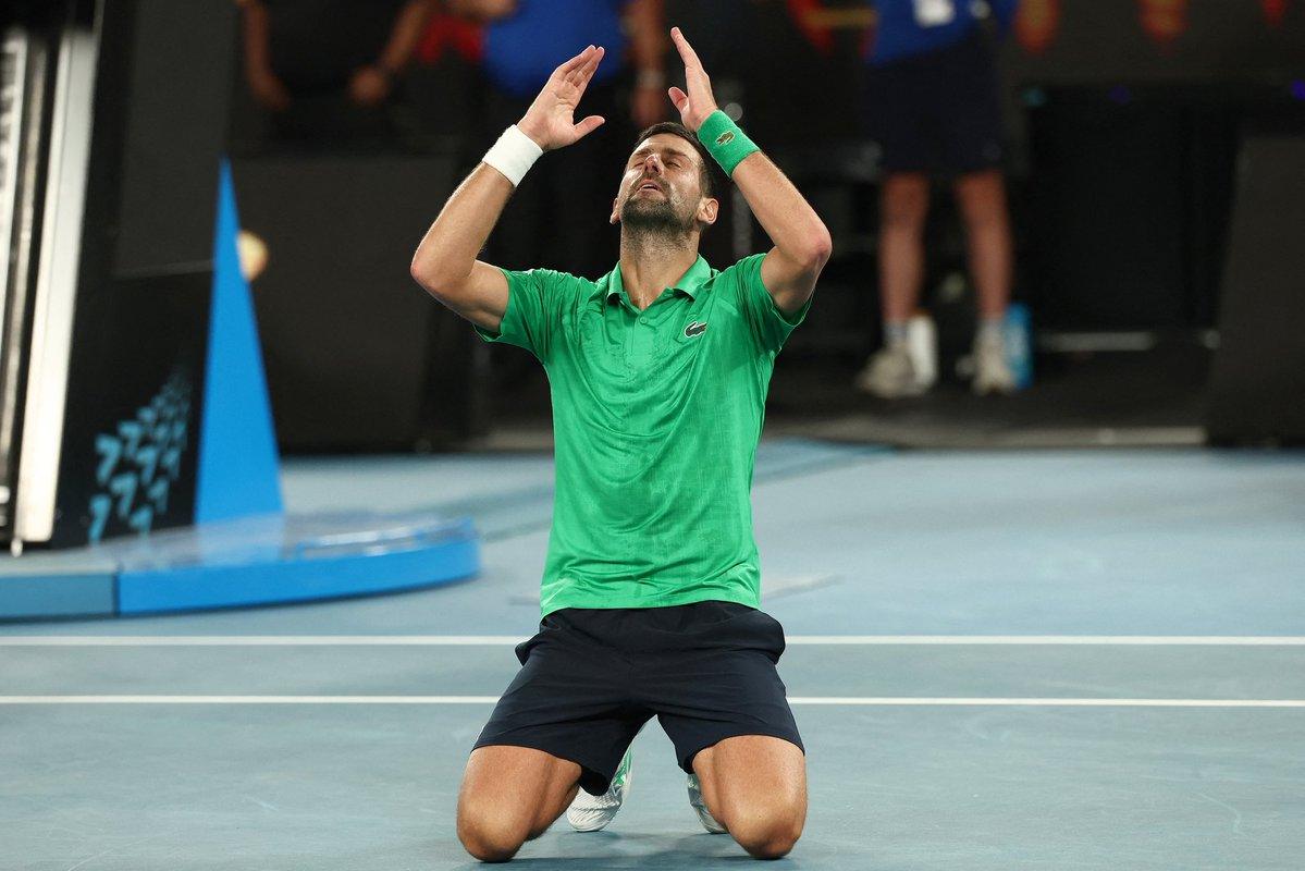Djokovic exults: "One of my best matches in the last ten years ...